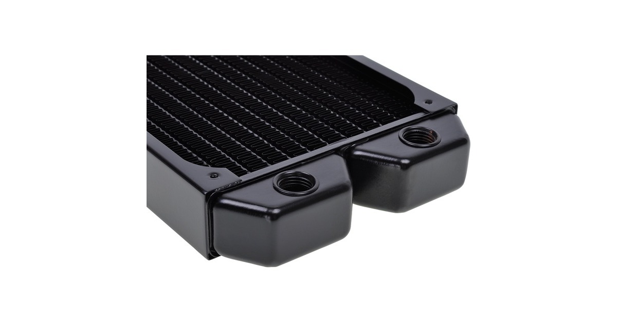 AlphaCool NexXxoS ST30 Radiator Sort, Radiator, Messing, Kobber, Stål ...