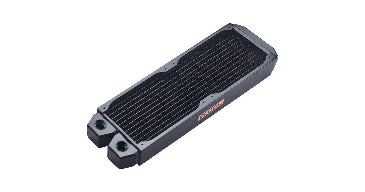 AlphaCool NexXxoS ST30 Radiator Sort, Radiator, Messing, Kobber, Stål ...