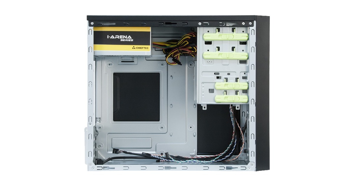 Chieftec CT-01B-OP computeretui Mini Tower Sort, Towerkabinet Sort ...