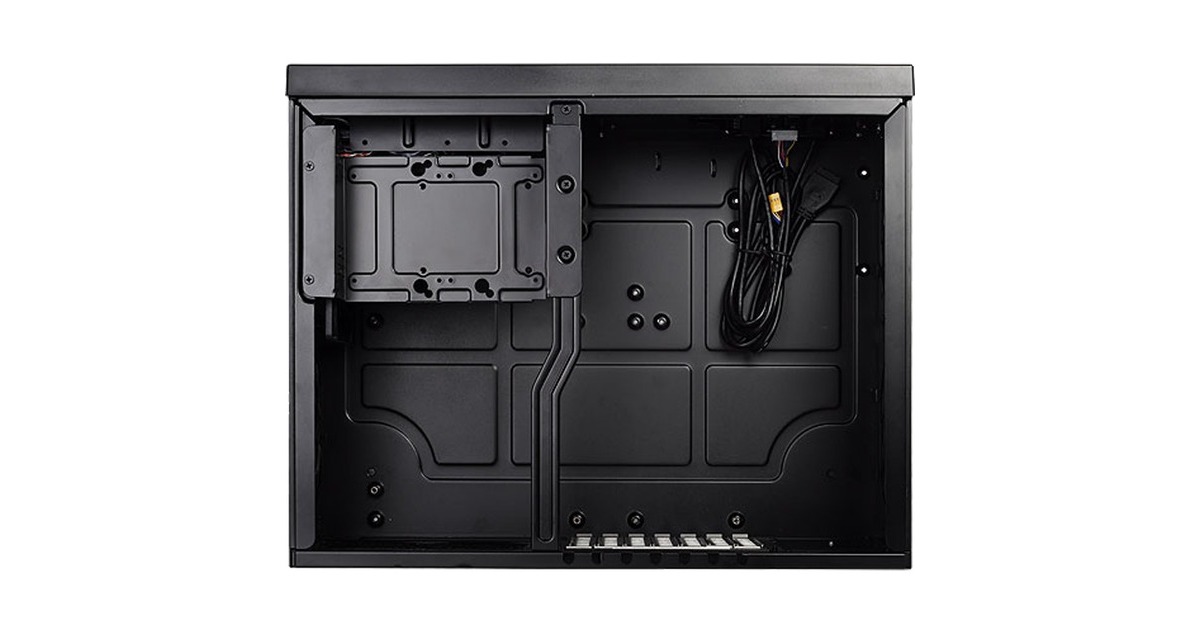 SilverStone Grandia GD09 Desktop Sort, HTPC sag Sort, Desktop, PC, Sort ...