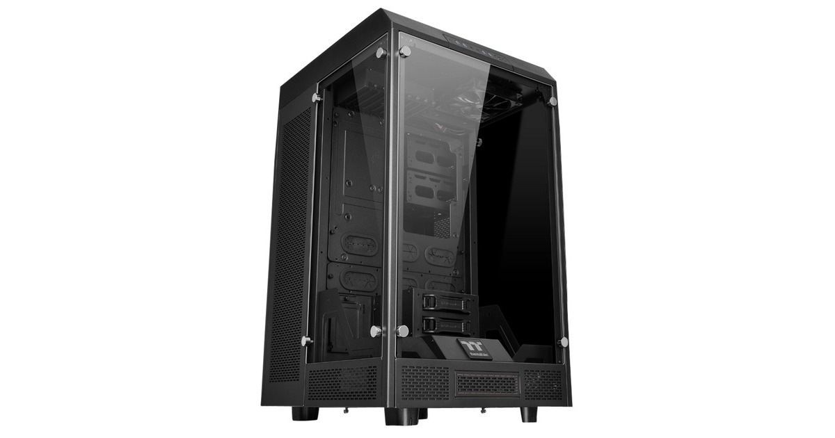 Thermaltake The Tower 900 Full Tower Sort, Store towerkabinet Sort ...