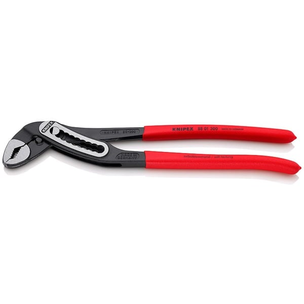 Knipex 88 01 300 tang Tunge-og-spids tang, Rør, vand pumpe tang Rød ...