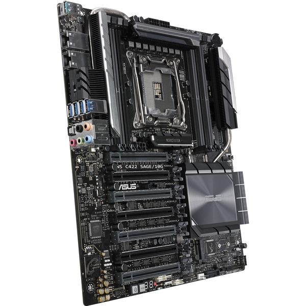 ASUS WS C422 SAGE/10G Intel® C422 LGA 2066 (Socket R4) CEB, Bundkort ...