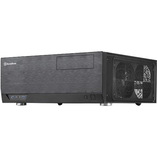 SilverStone Grandia GD09 Desktop Sort, HTPC sag Sort, Desktop, PC, Sort ...