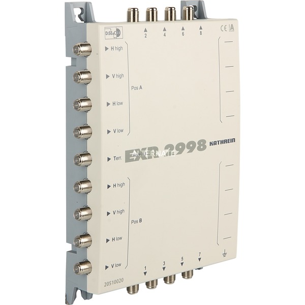 Kathrein EXR 2998 BNC, Multi switch Beige, BNC, Metallic, Metal, 900 g ...